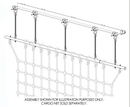 Cargo Net Hanging Hardware Package 2 | CNHH-2 - Jammar MFG